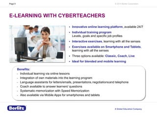8 Reasons for mobile and blended language learning with eBerlitz | PPT