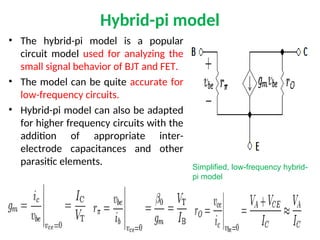 Eber model of a transistor and other models | PPT