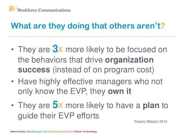 Employee Value Proposition. How and why your EVP plays a critical rol…