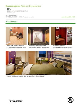 Inpro Corner Guard EPD | PDF