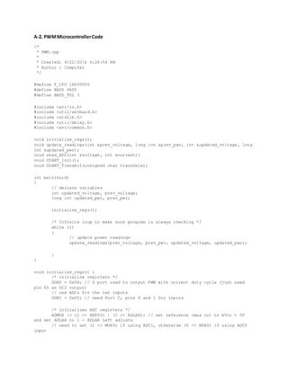 MPPT Final Report | DOCX