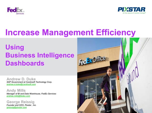 Pixstar and FedEx Collaboration (Final) Reduced - Copy | PPT