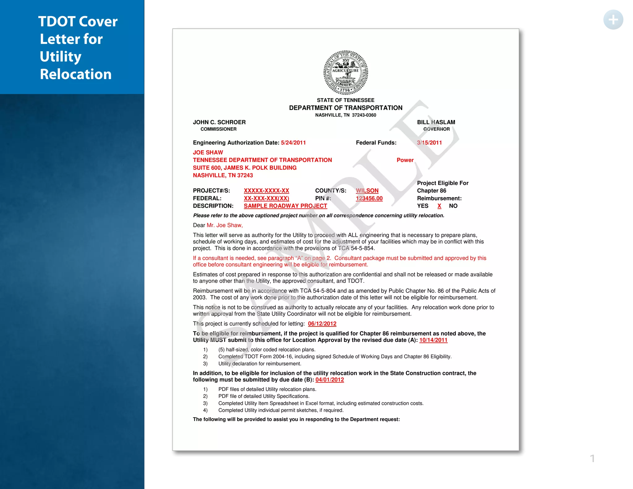GSP TDOT Utility Presentation | PDF