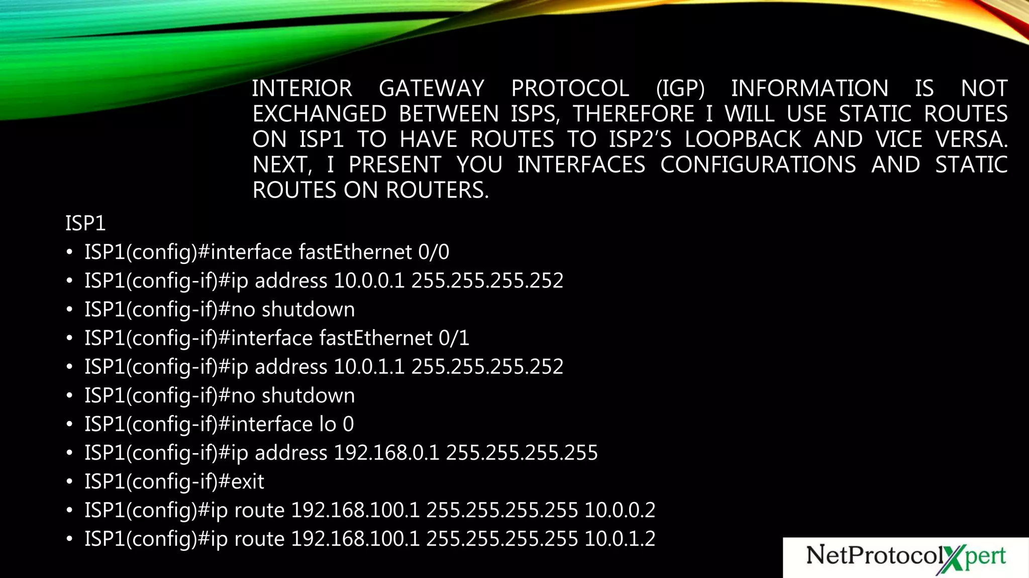EBGP MultiHop | PPTX