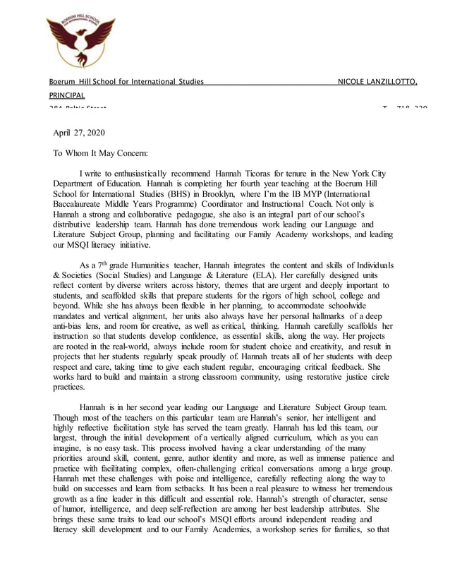 Recommendation from Emily Brandt | PDF