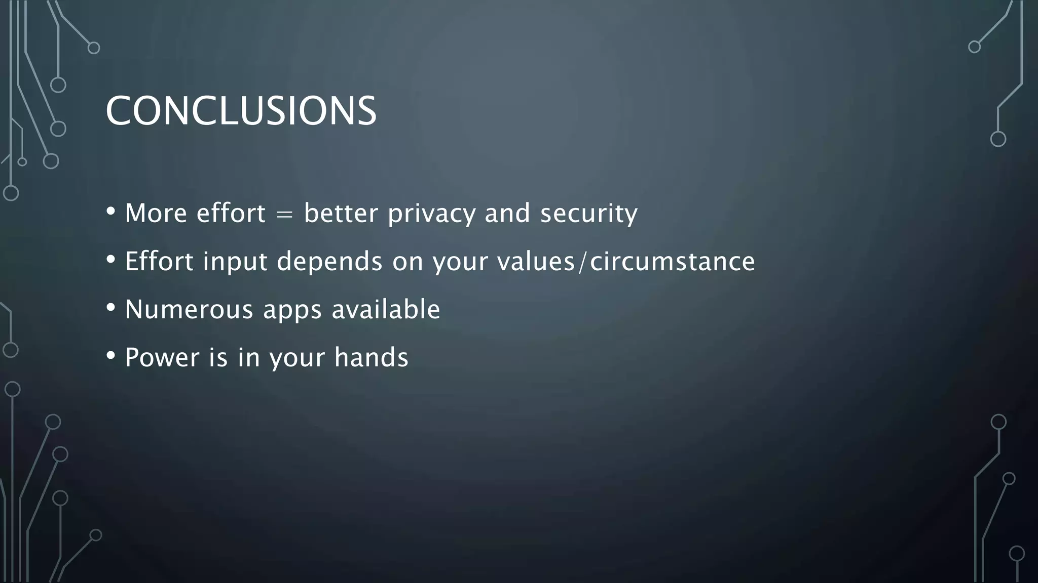 Online Privacy and Security | PPTX