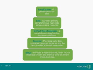 EMBL-EBI | PPT