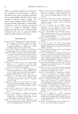 EBI Equivalence Based Instruction Jaba 43 01 0019 | PDF