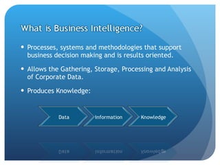 Sean\'s EBI Introduction Presentation | PPT | Databases | Computer Software and Applications