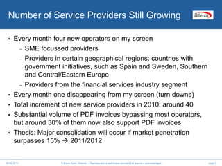 Ebilling e invoicing-european_market_overview_2010 | PDF