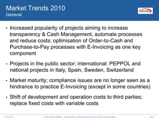 Ebilling e invoicing-european_market_overview_2010 | PDF