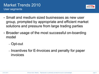 Ebilling e invoicing-european_market_overview_2010 | PDF