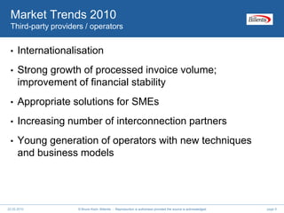 Ebilling e invoicing-european_market_overview_2010 | PDF