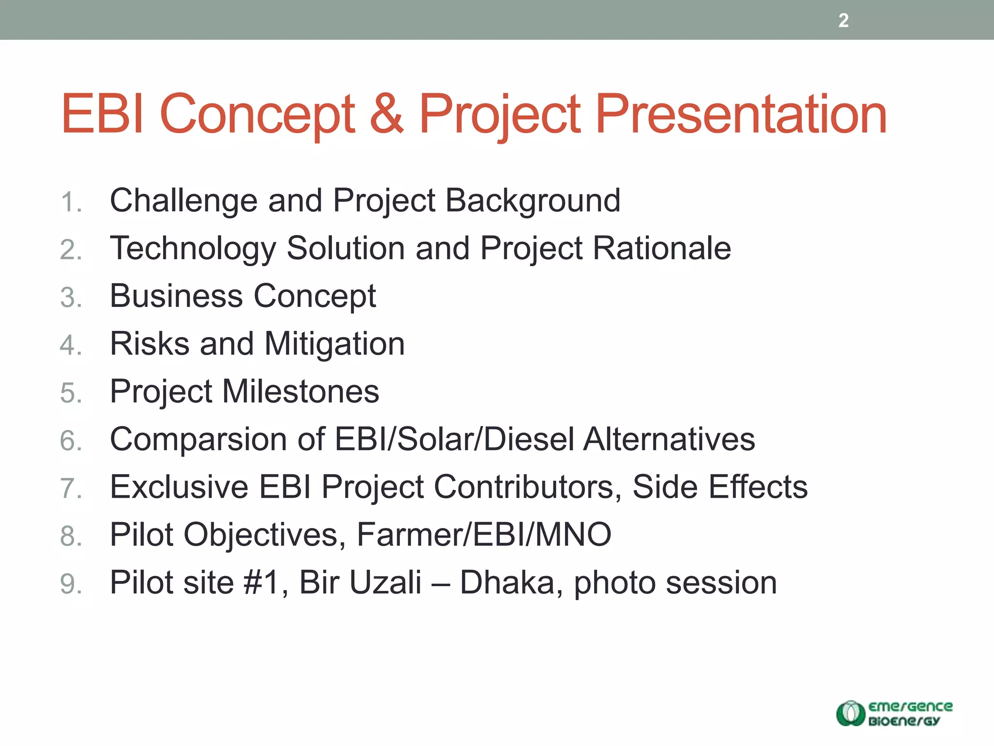 Ebi may 2015 overview sg b1 | PPT