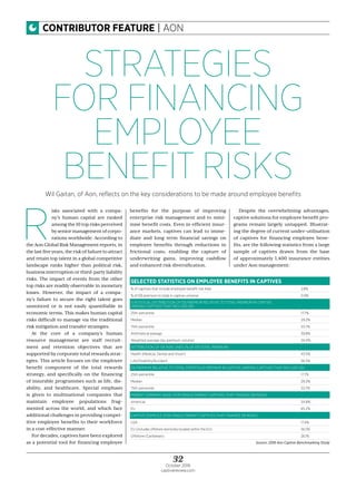 Aon - Employee Benefit Risks | PDF