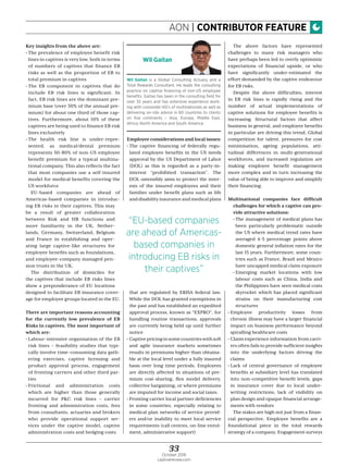 Aon - Employee Benefit Risks | PDF