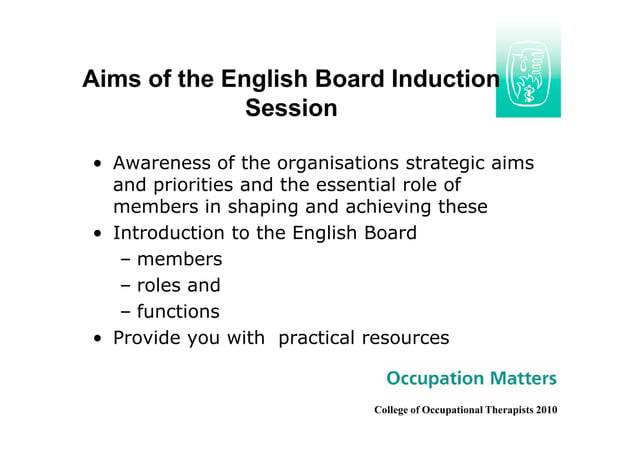 Eb induction training2010 | PPT