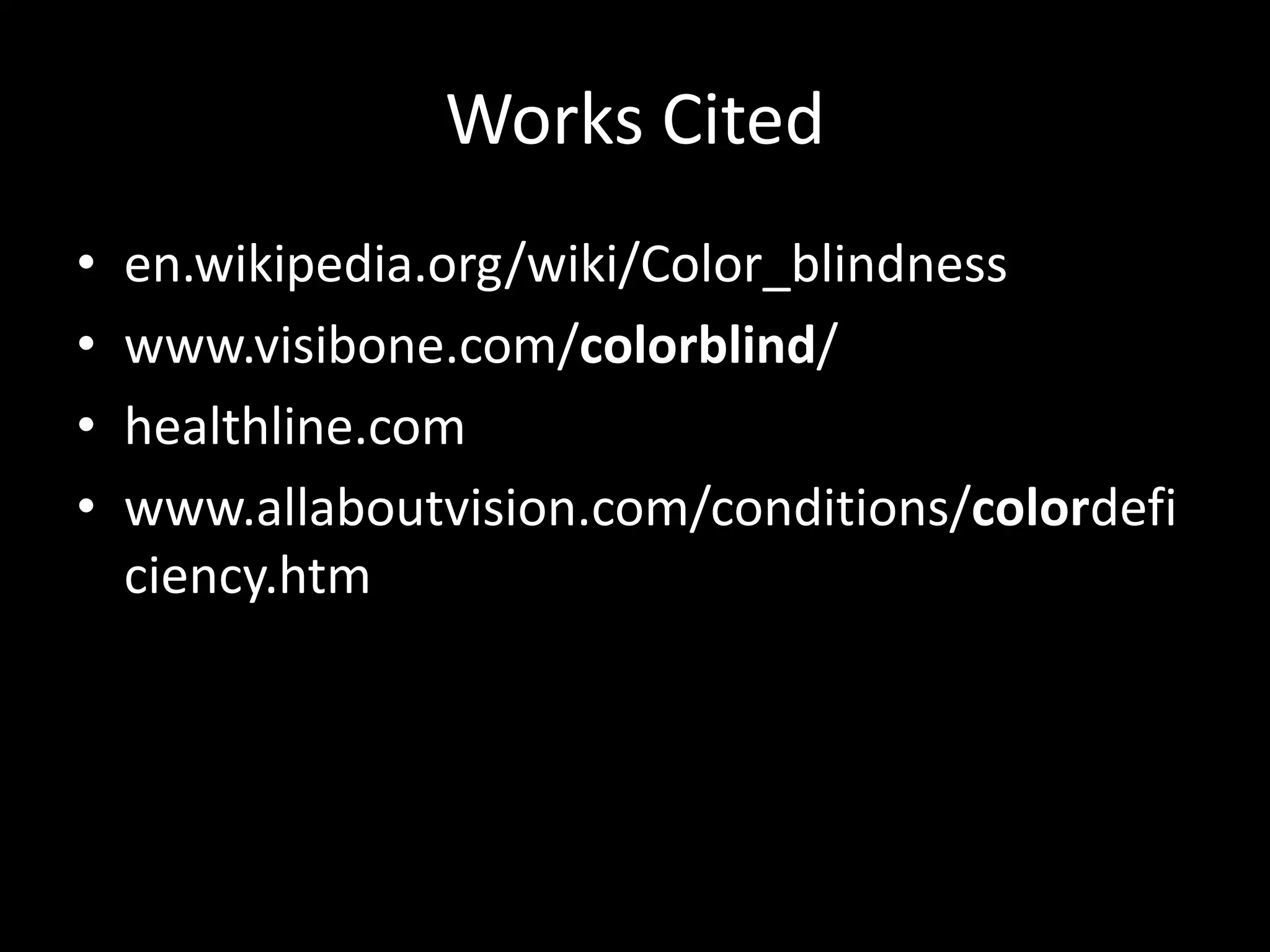 Color Blindness | PPT