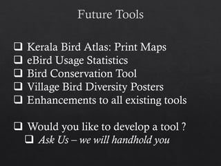 eBird Analysis Tools | PDF