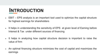 Ebit - Eps Analysis | PPTX