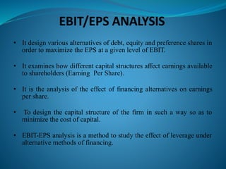 Ebit-Eps Analysis | PPTX