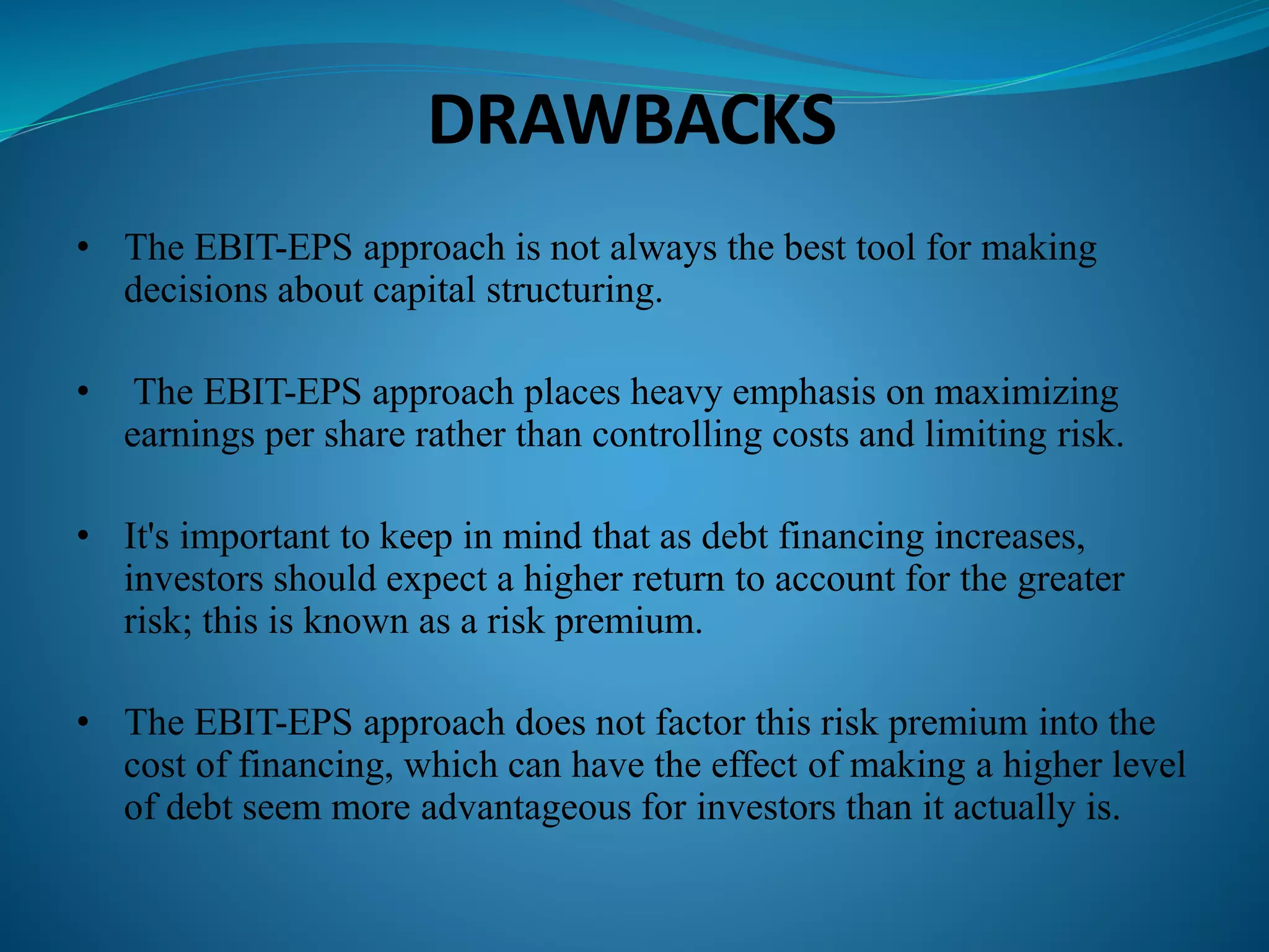 Ebit Eps Analysis: by Amanthakur | PPTX