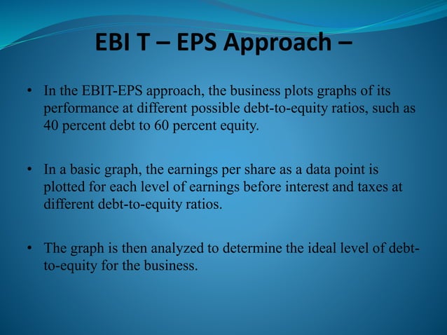 Ebit Eps Analysis: by Amanthakur | PPTX