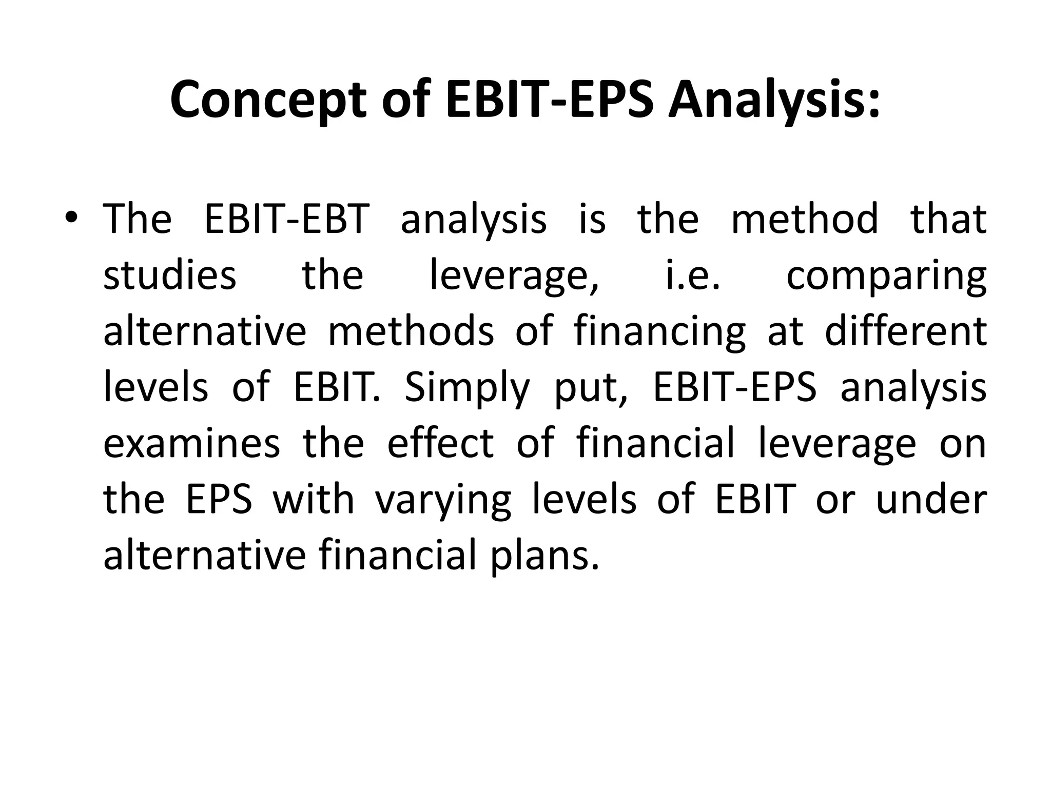 EBIT-EPS analysis.pptx