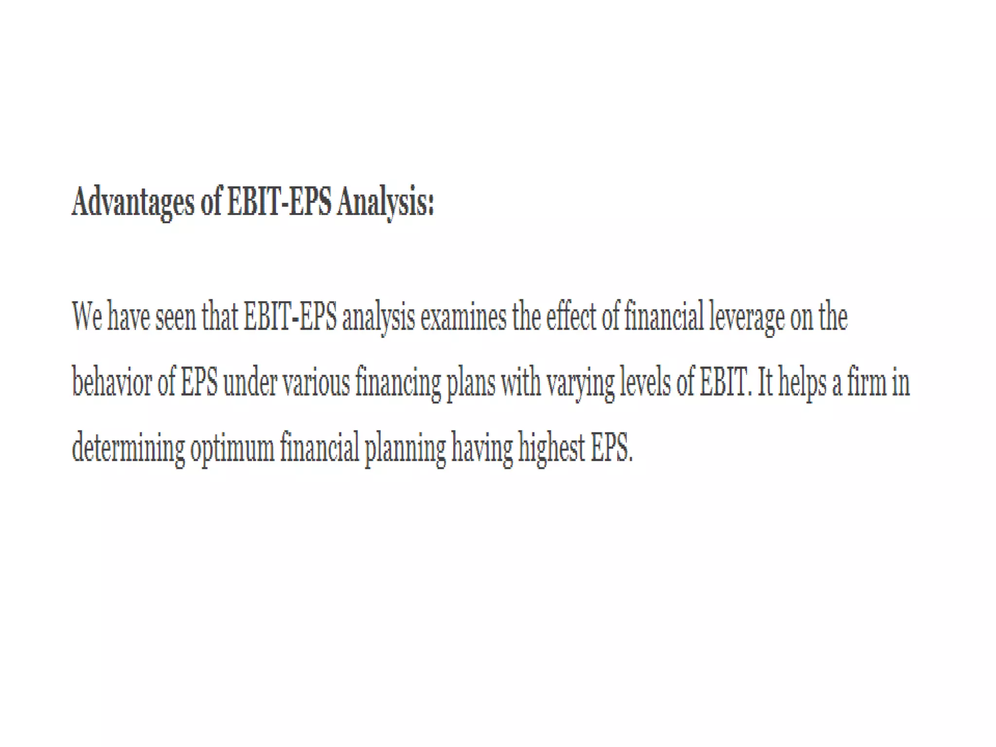 EBIT-EPS analysis.pptx