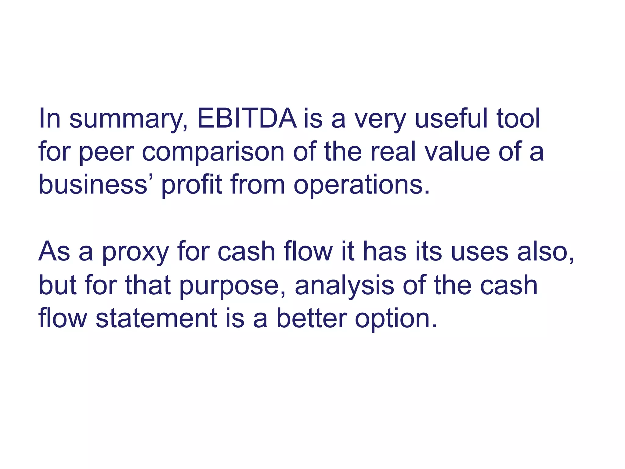 EBITDA | PDF