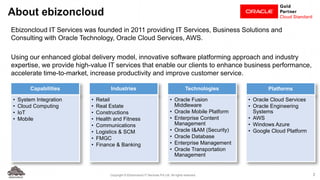 Ebizoncloud oracle cloudcapabilities_v1 | PPT