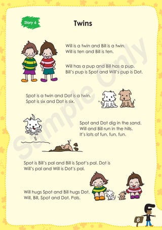 Fun Phonics Readers Book 1 | PDF