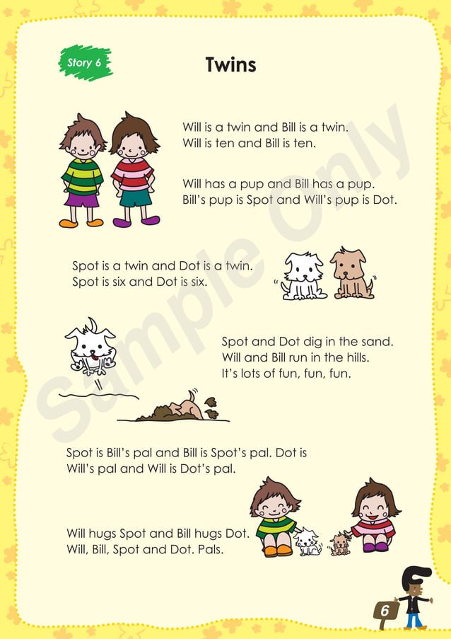 Fun Phonics Readers Book 1 | PDF