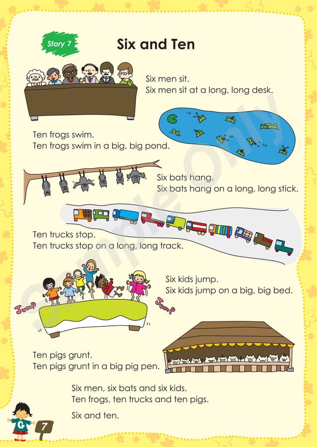 Fun Phonics Readers Book 1 | PDF