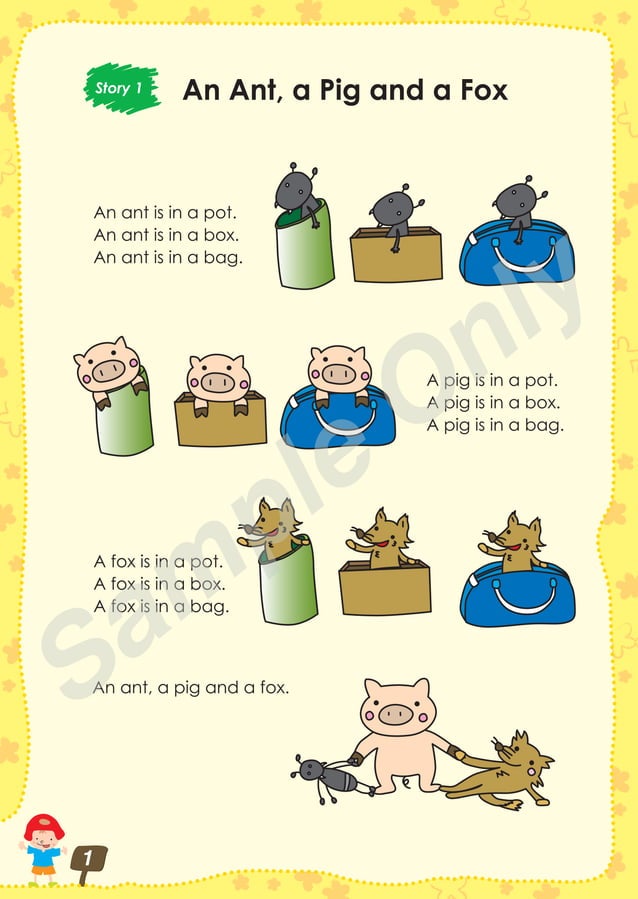 Fun Phonics Readers Book 1 | PDF