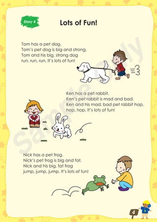 Fun Phonics Readers Book 1 | PDF