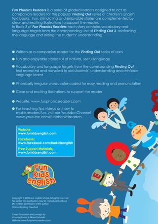Fun Phonics Readers Book 3 | PDF | Books and Literature