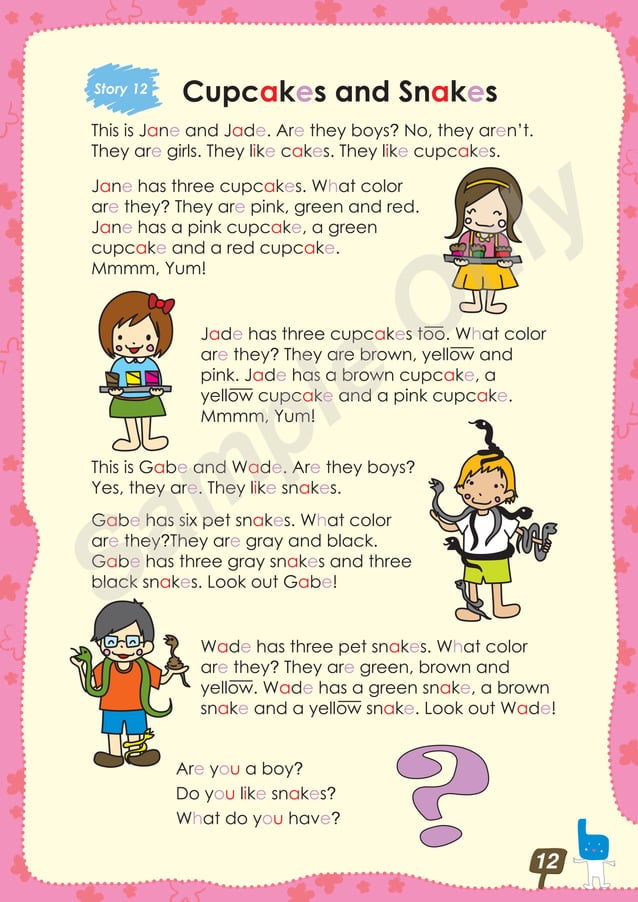 Fun Phonics Readers Book 2 | PDF