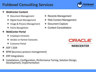 Fishbowl Solutions Enterprise Batchloader and Workflow Solution Set ...