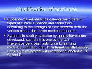 Evidence-based medicine | PPT