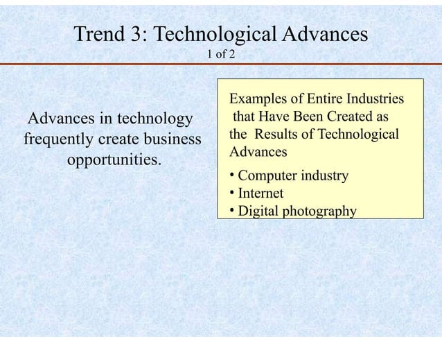 Chapter 2: Recognizing Opportunities and Generating Ideas by Bruce R. Barringer R. Duane Ireland ...