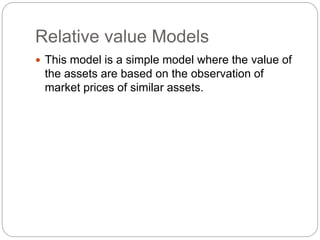 Assets and Liability valuation | PPTX