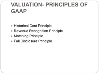 Assets and Liability valuation | PPTX
