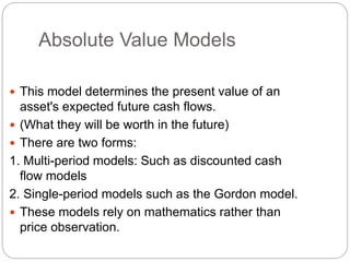 Assets and Liability valuation | PPTX