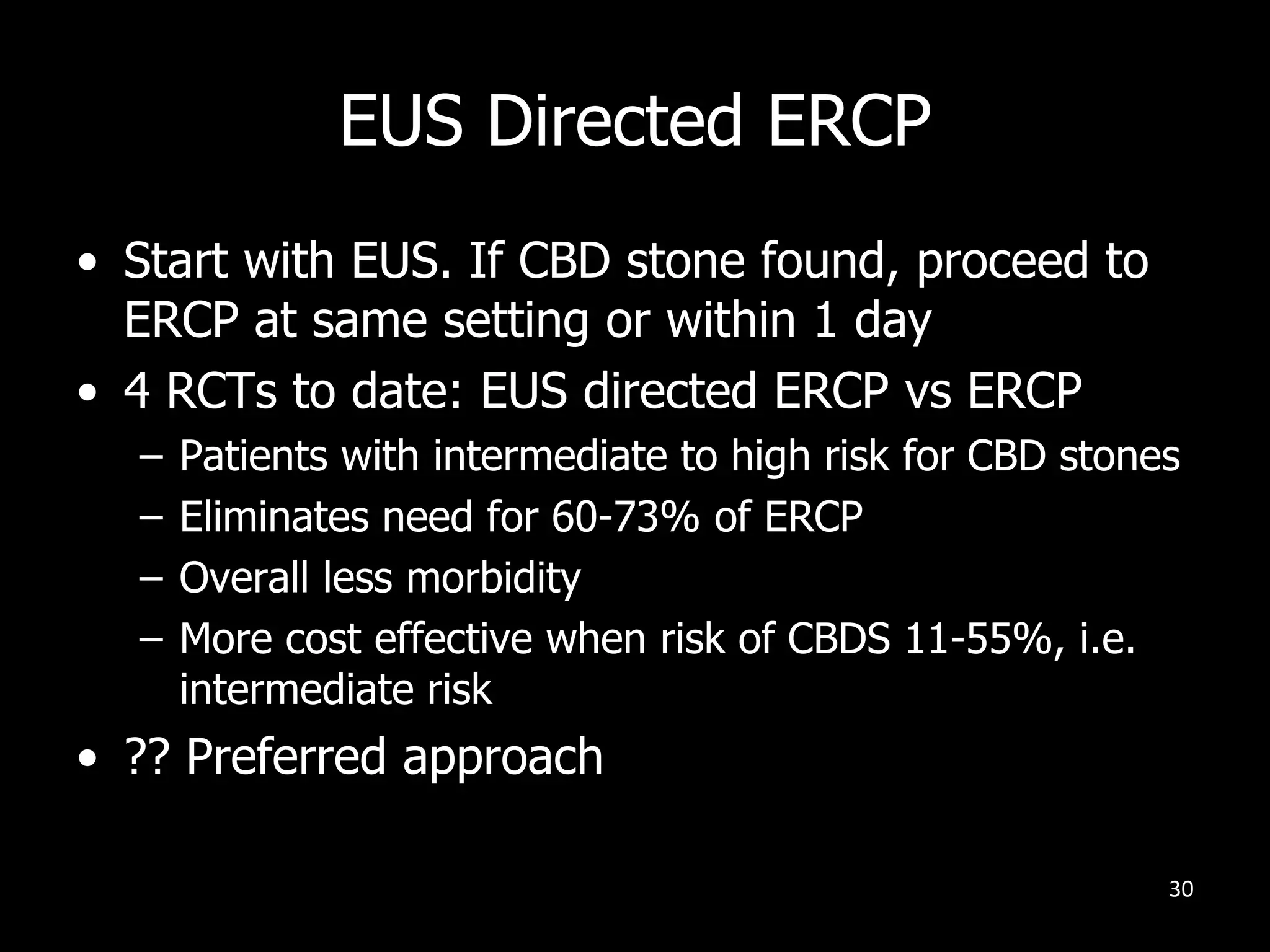 Approach to Common Bile Duct Stones | PDF