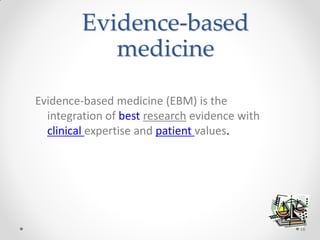 Evidence Based Medicine | PDF