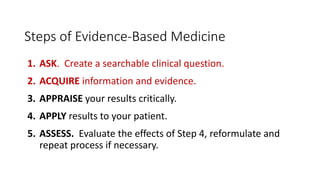 Evidence-Based Practice Introduction | PPTX | Healthcare Industry ...