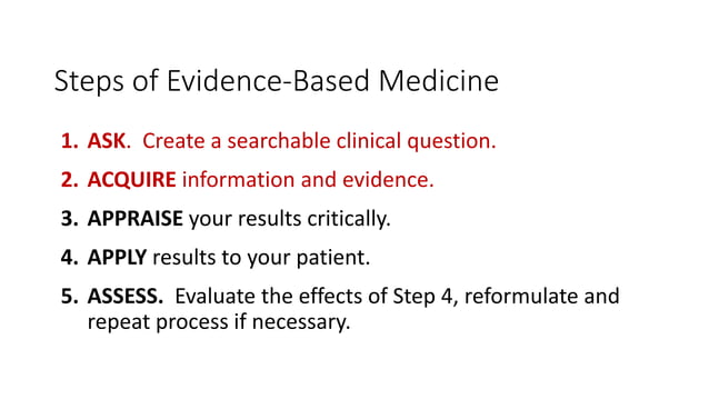 Evidence-Based Practice Introduction | PPT