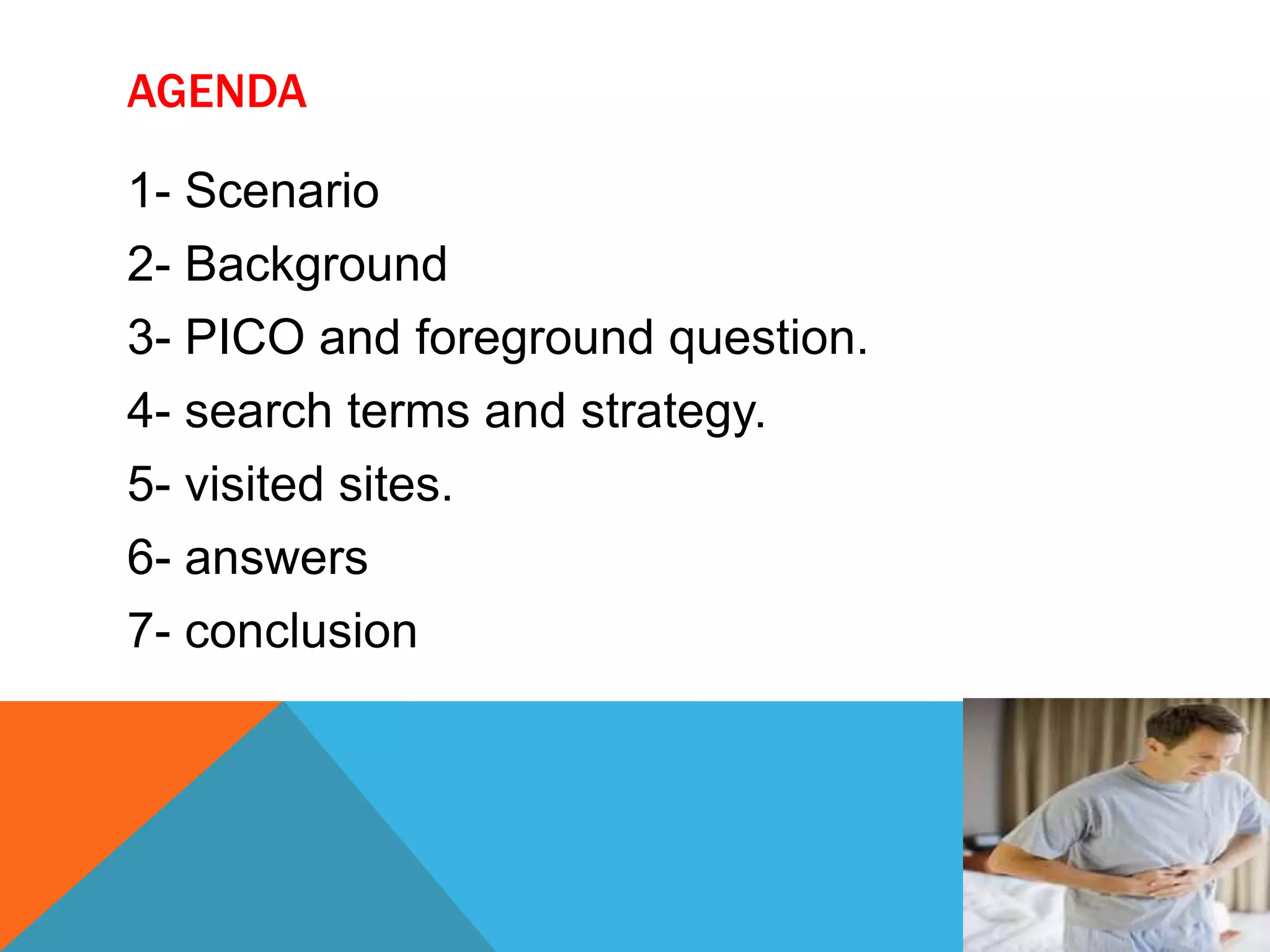 Evidence based medicine scenario Example | PPTX