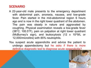 Evidence based medicine scenario Example | PPTX | Digestive Disorders ...